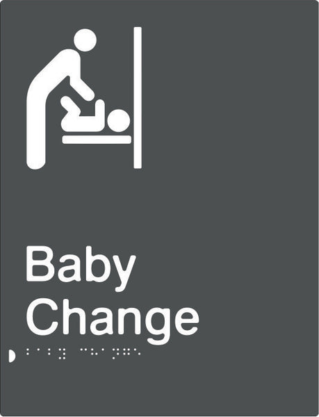 Baby Change Braille & tactile sign (PBAGy-BC) – Pictobraille